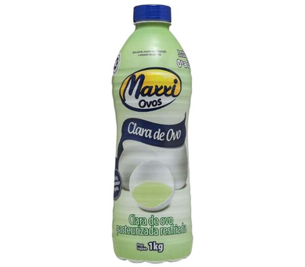 Clara de ovo pasteurizada | MaxxiOvos